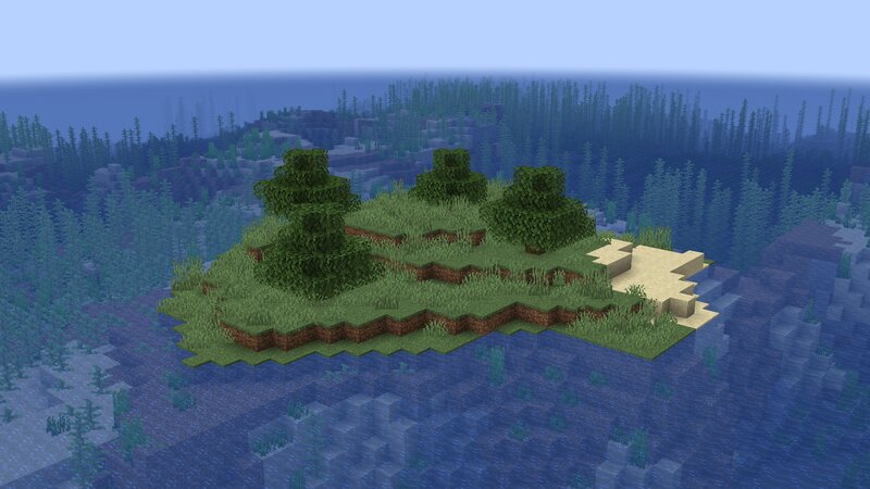 small island Minecraft Map