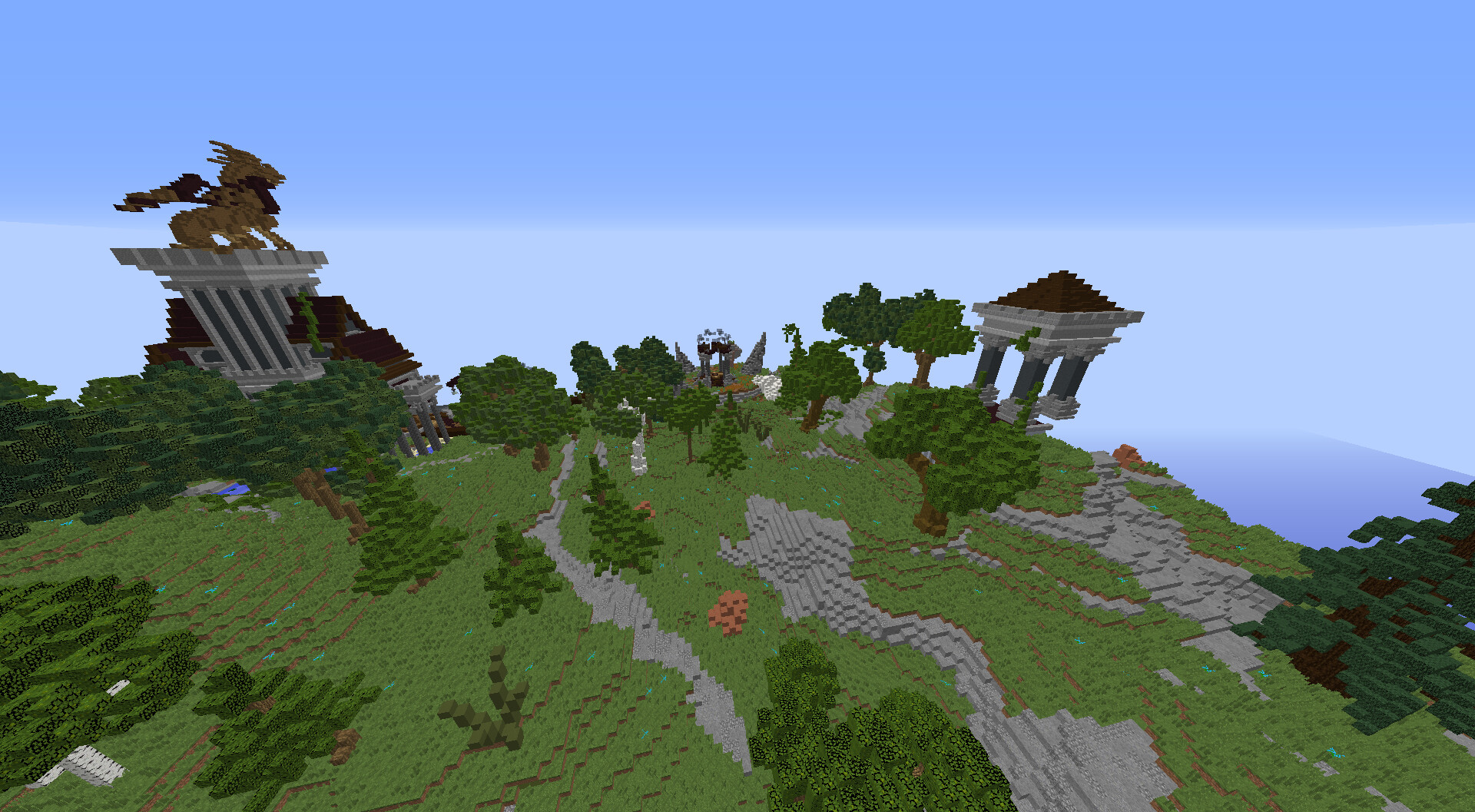 Medieval Spawn/Hub Minecraft Map