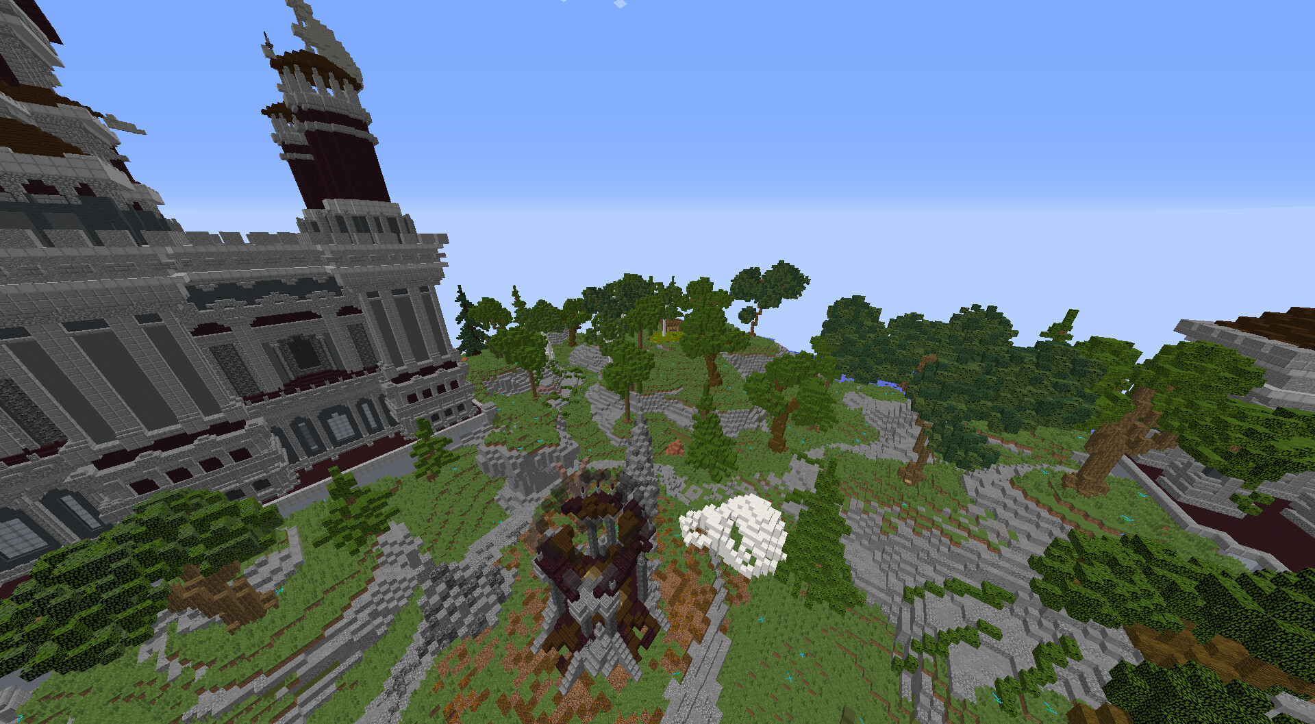 Medieval Spawn/Hub Minecraft Map