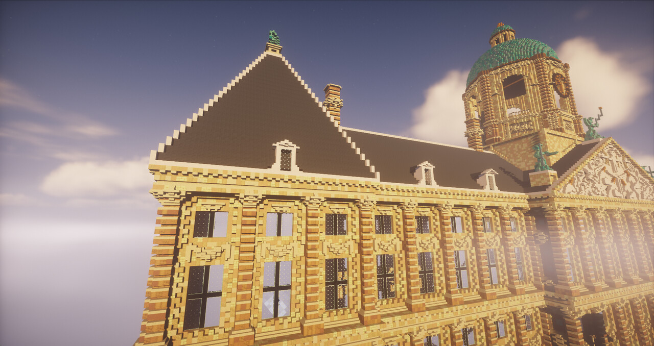 Aderlyon Build Team | Royal Amsterdam Palace Minecraft Map