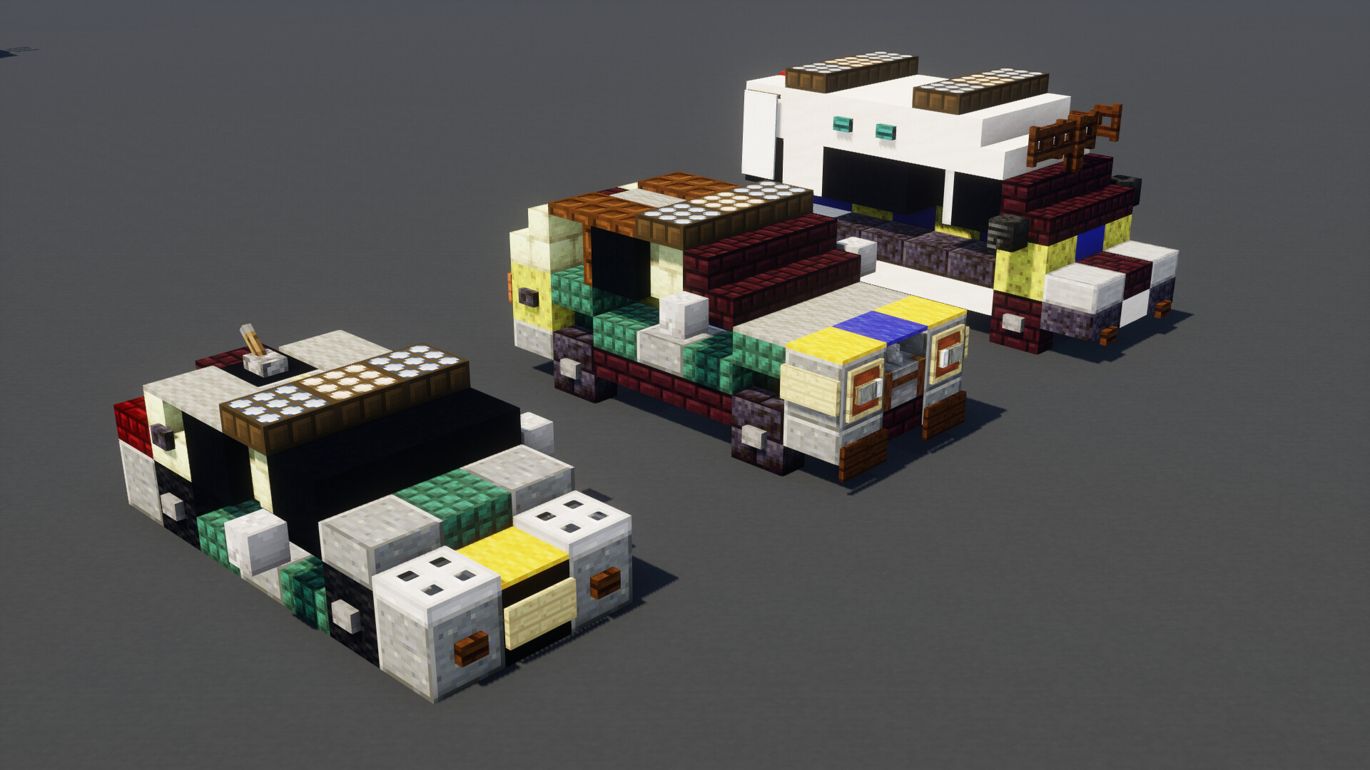 London Metropolitan Police 3 Car Pack Minecraft Map