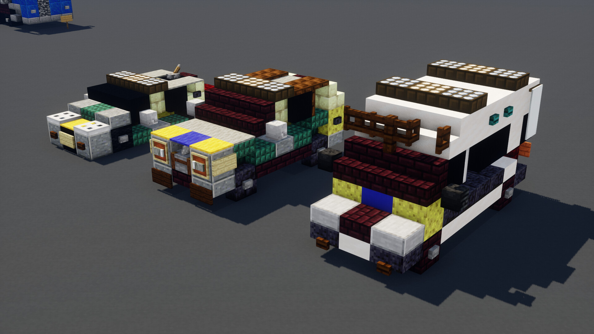 London Metropolitan Police 3 Car Pack Minecraft Map