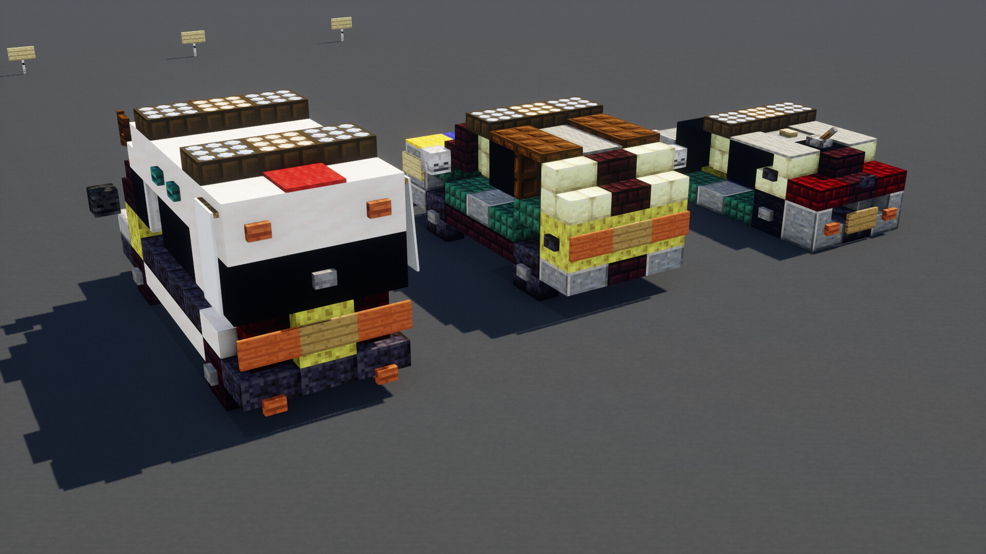 London Metropolitan Police 3 Car Pack Minecraft Map