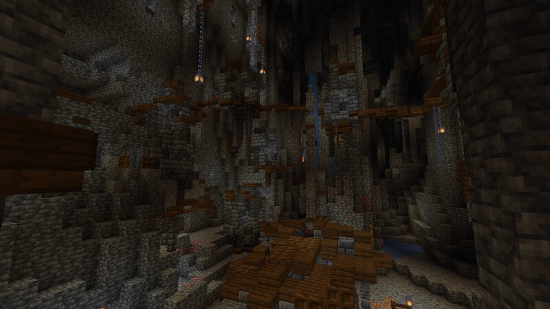 Deepslate Mining Village (1.17) Build tutorial Minecraft Map