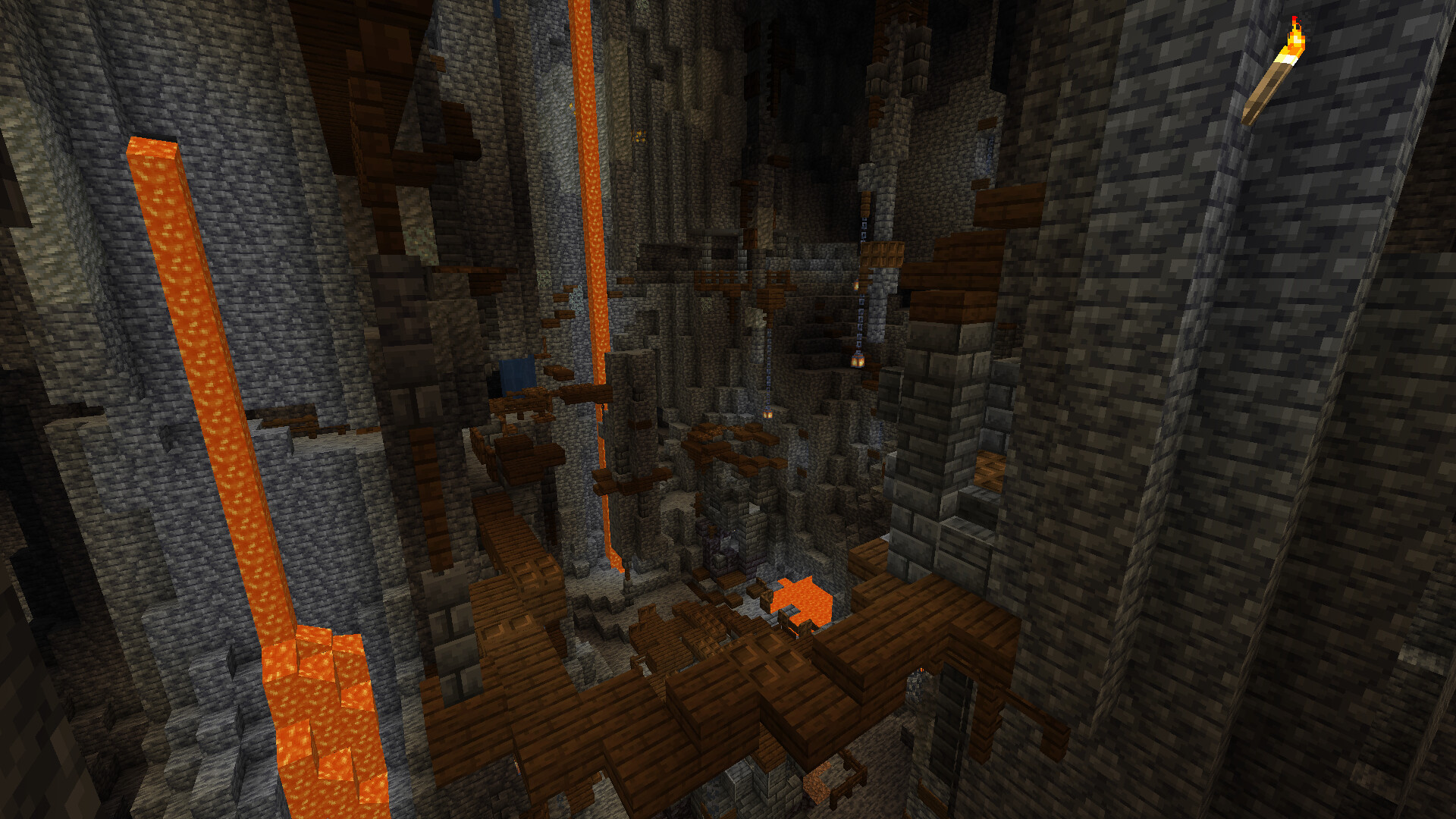 Deepslate Mining Village (1.17) Build tutorial Minecraft Map