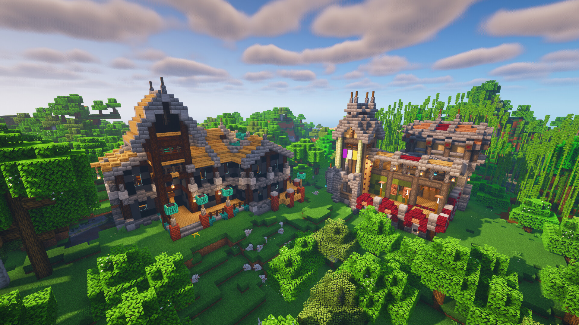 Fantasy Alternative Structure Minecraft Map