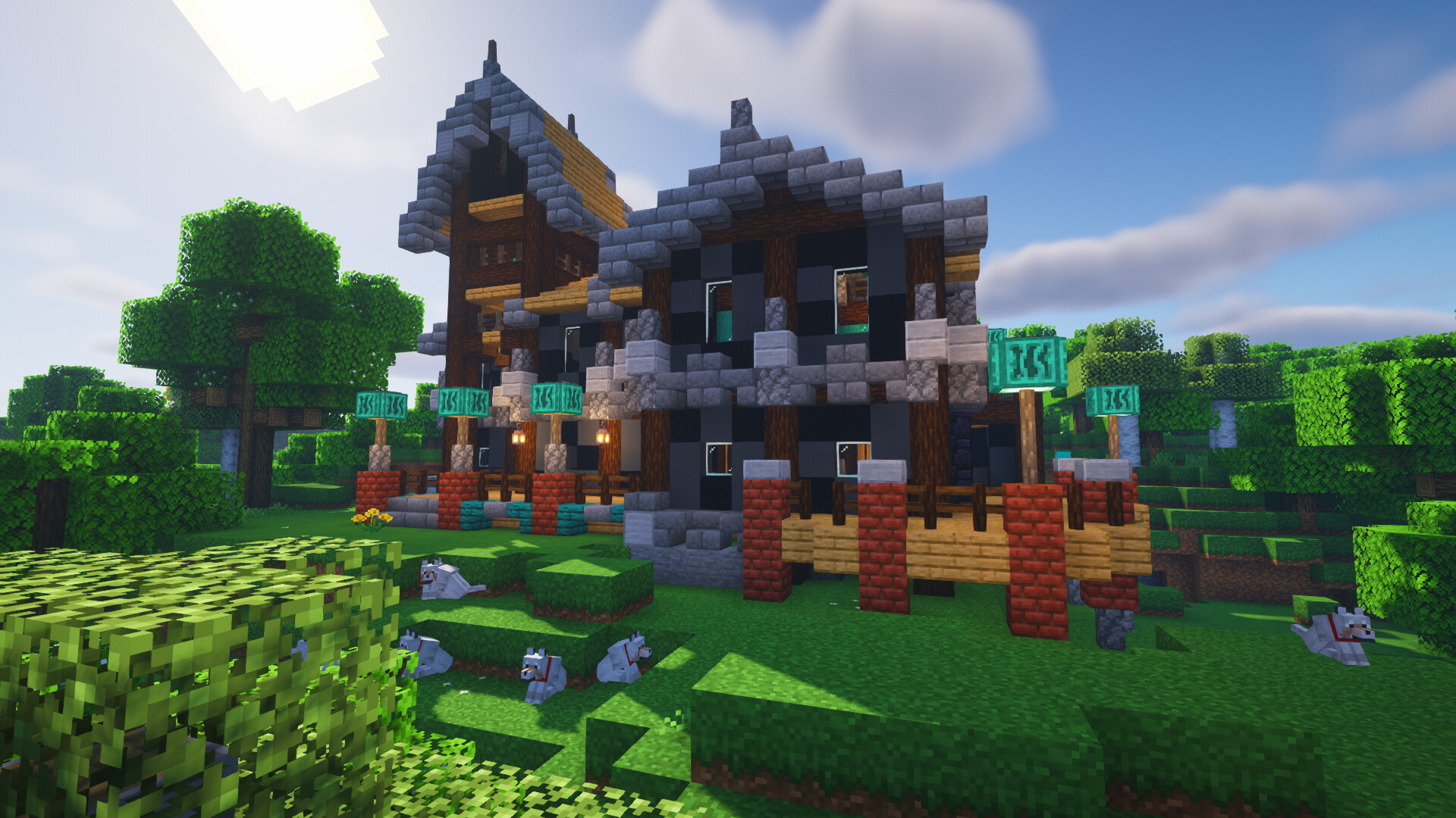 Fantasy Alternative Structure Minecraft Map