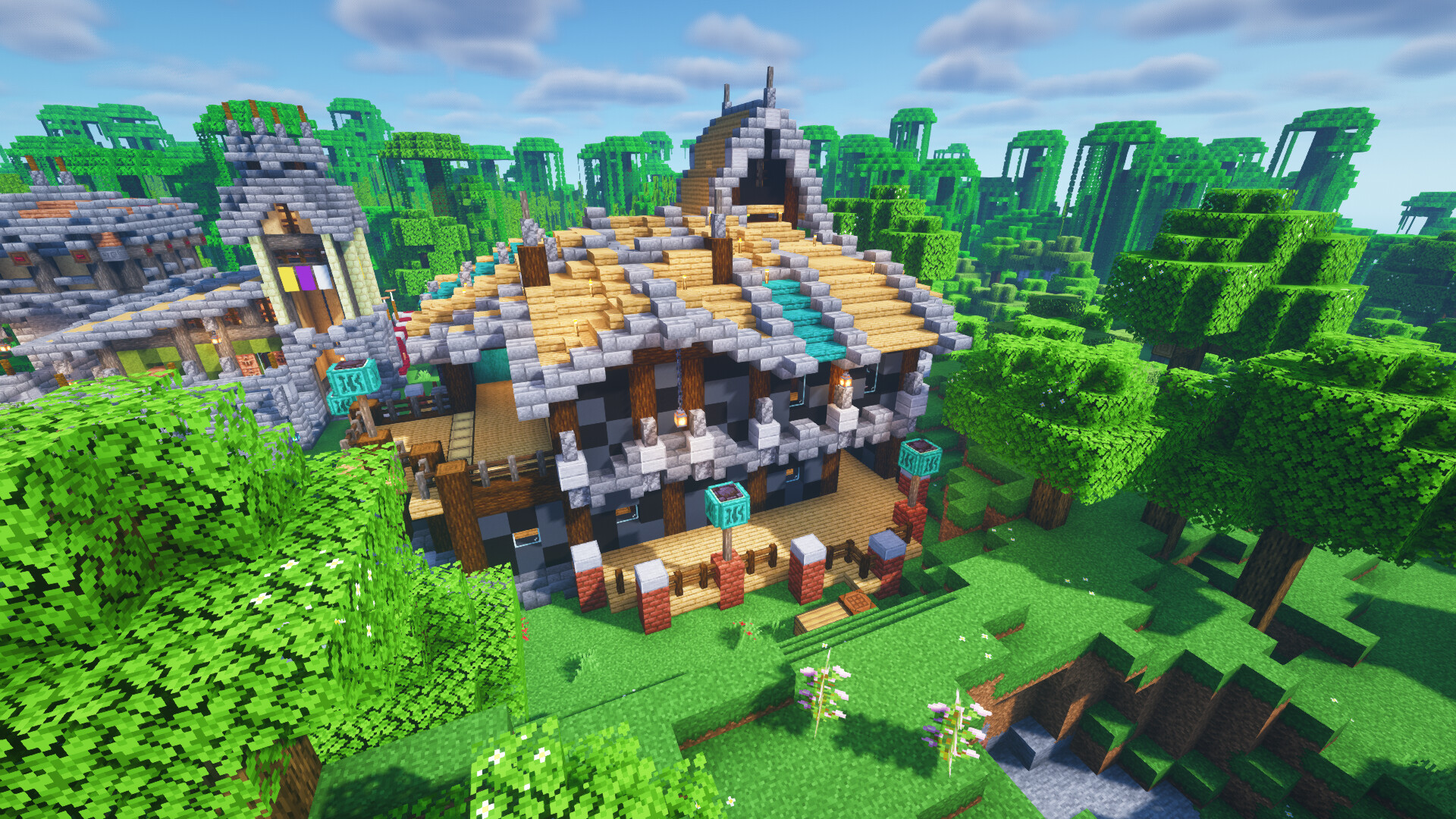 Fantasy Alternative Structure Minecraft Map