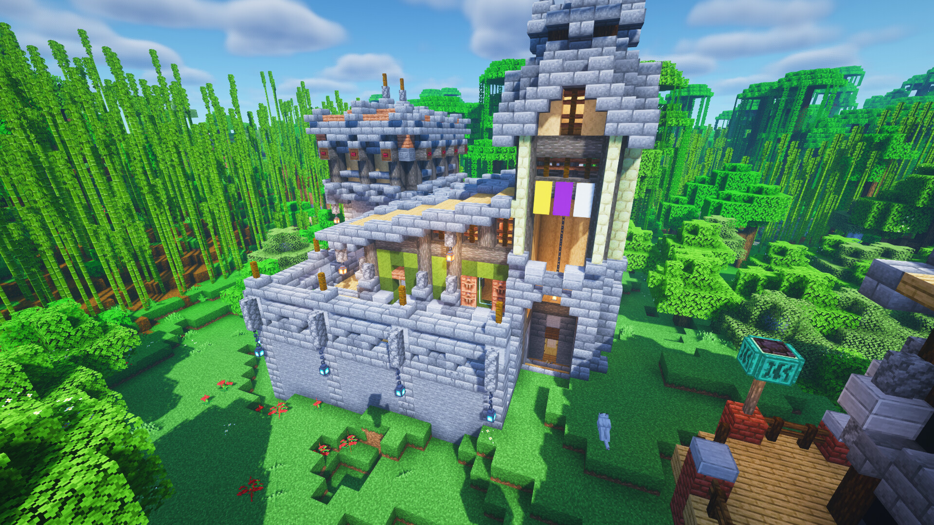 Fantasy Alternative Structure Minecraft Map