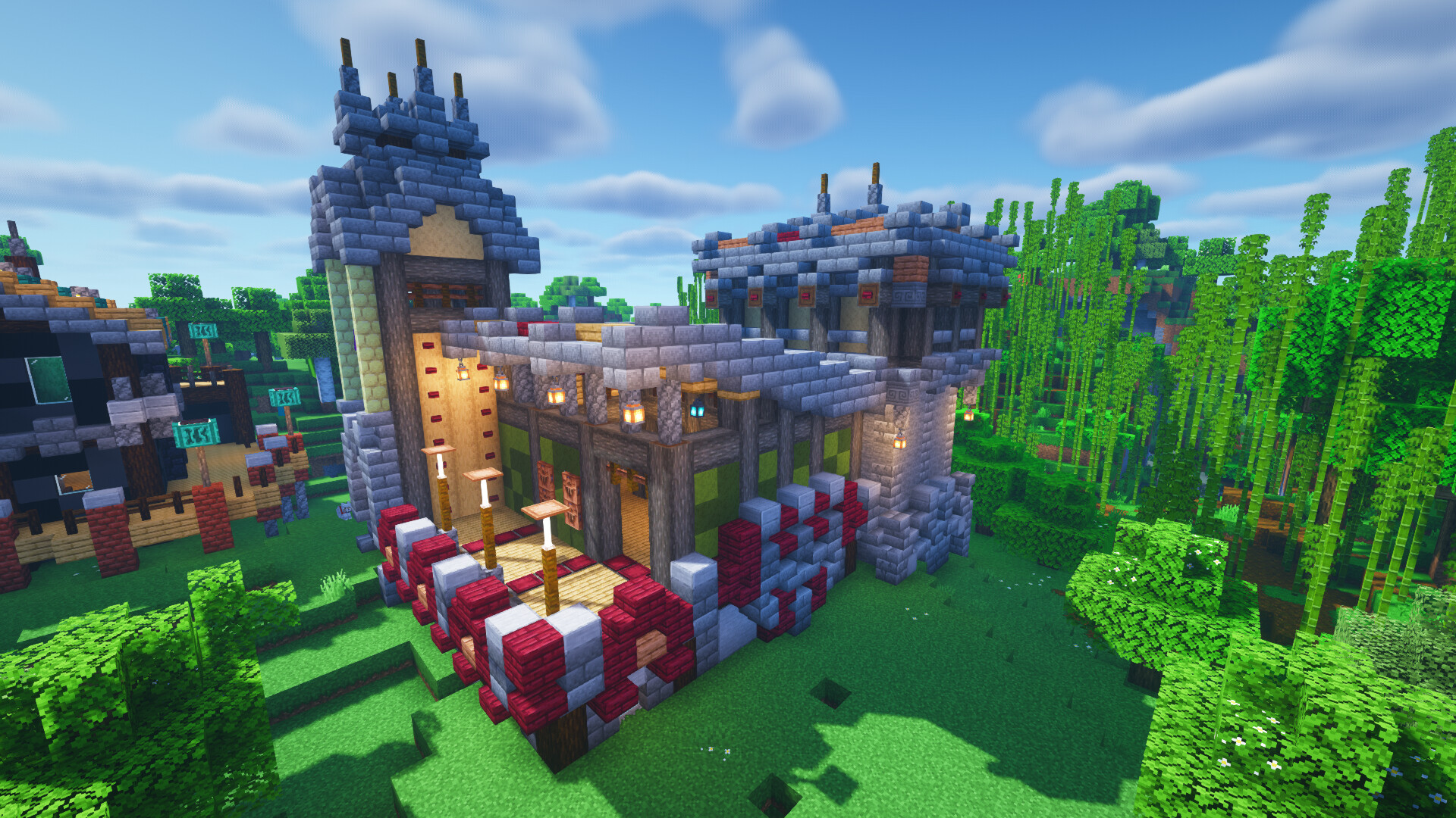 Fantasy Alternative Structure Minecraft Map