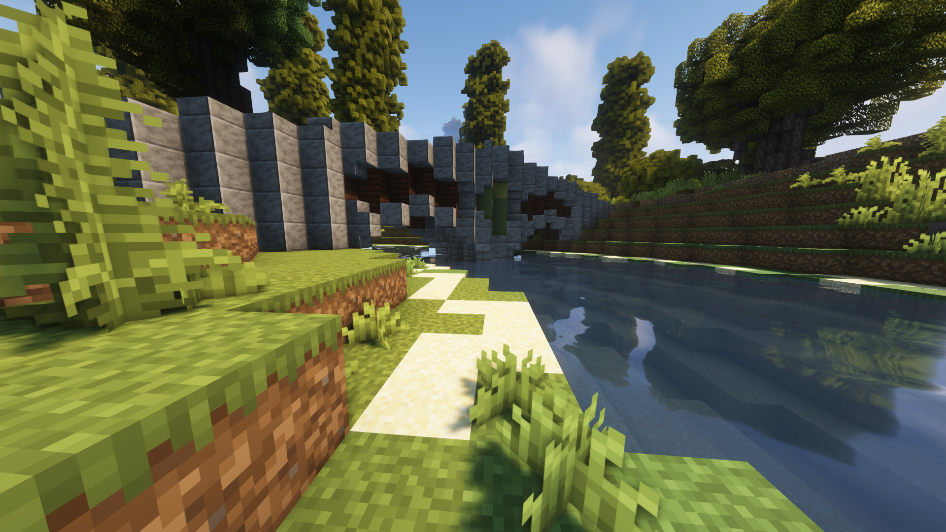 Diagonal Bridge Minecraft Map