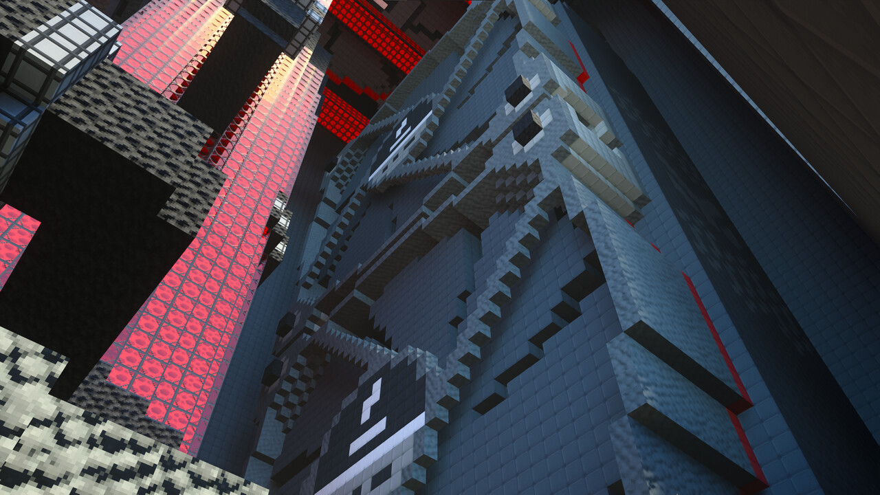 Computer Minecraft Map