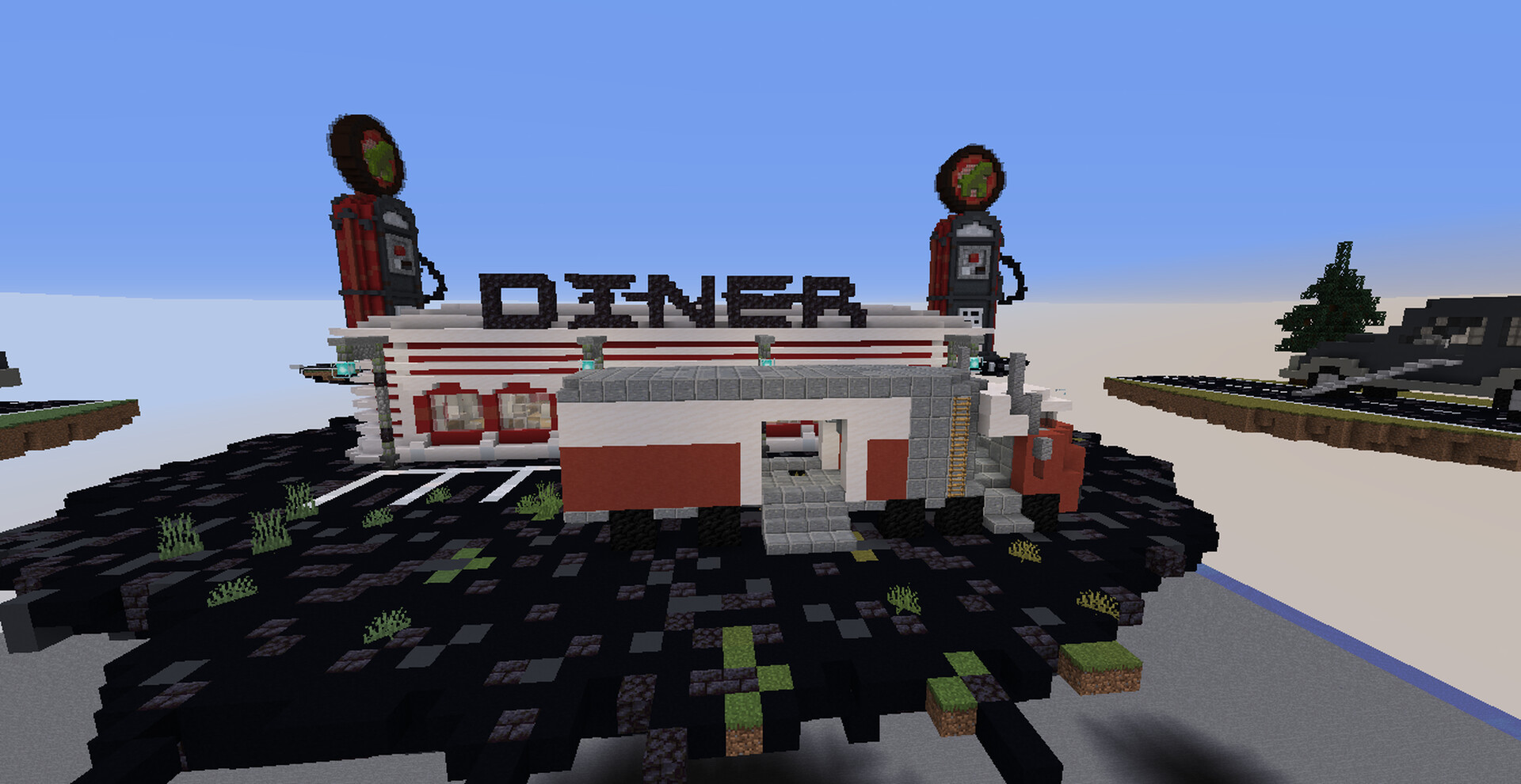 Bedwars map Diner Minecraft Map