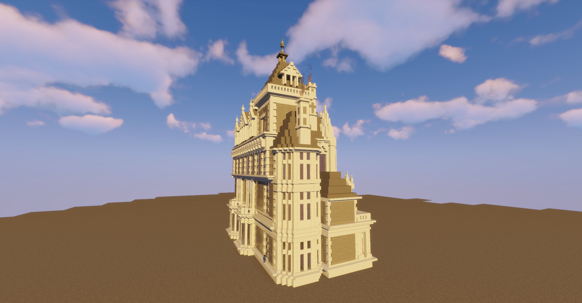 New York, The Vanderbilt Mansion, 742-748 Fifth Avenue Minecraft Map
