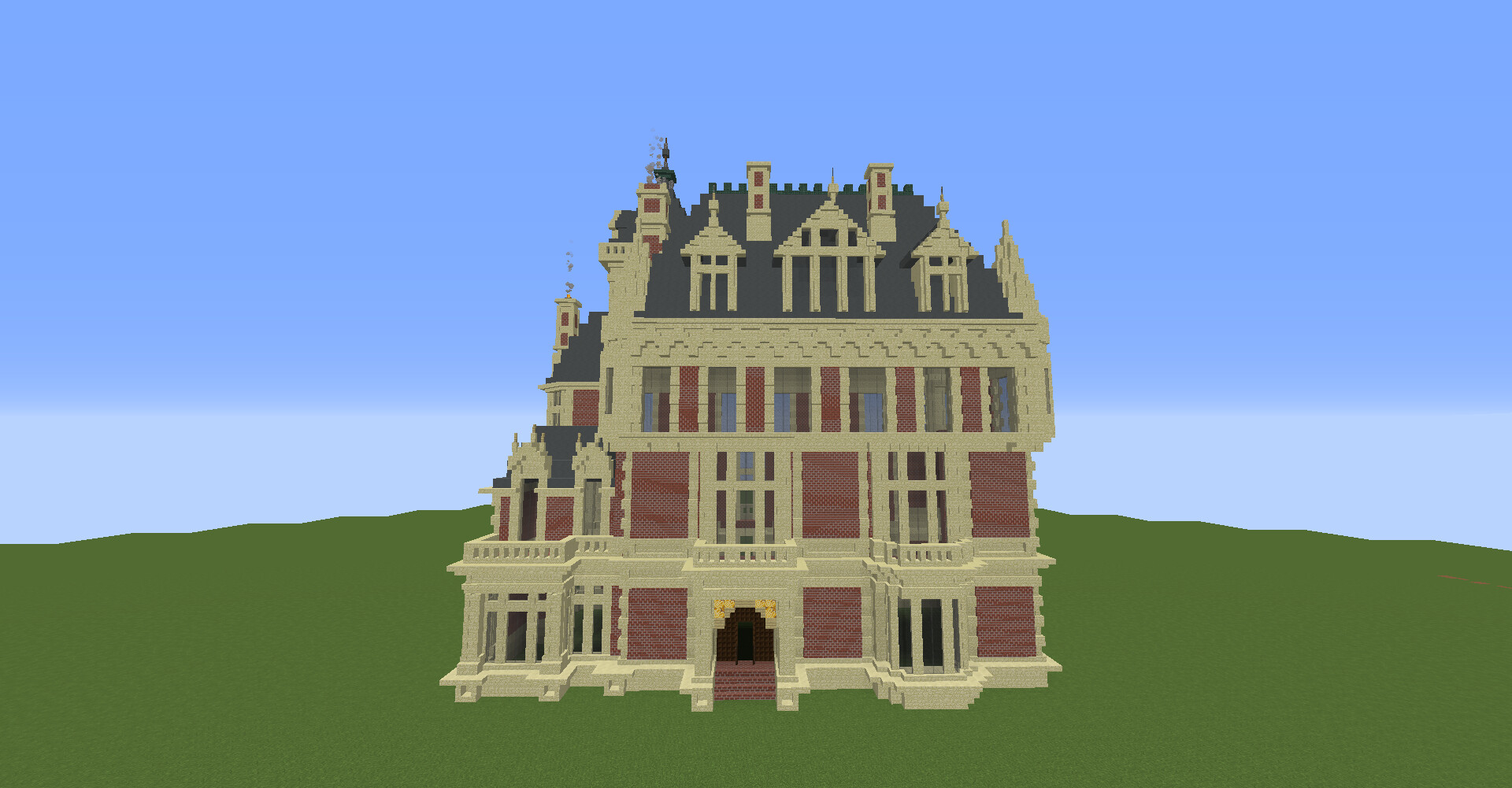 New York, The Vanderbilt Mansion, 742-748 Fifth Avenue Minecraft Map