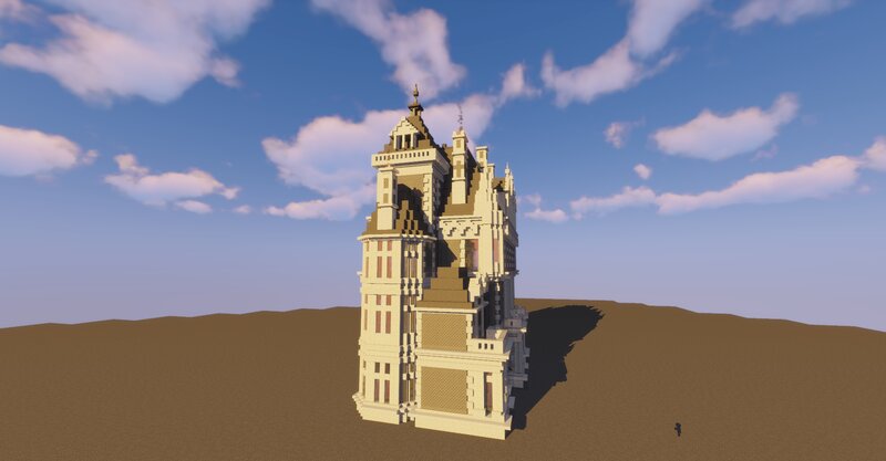 New York, The Vanderbilt Mansion, 742-748 Fifth Avenue Minecraft Map