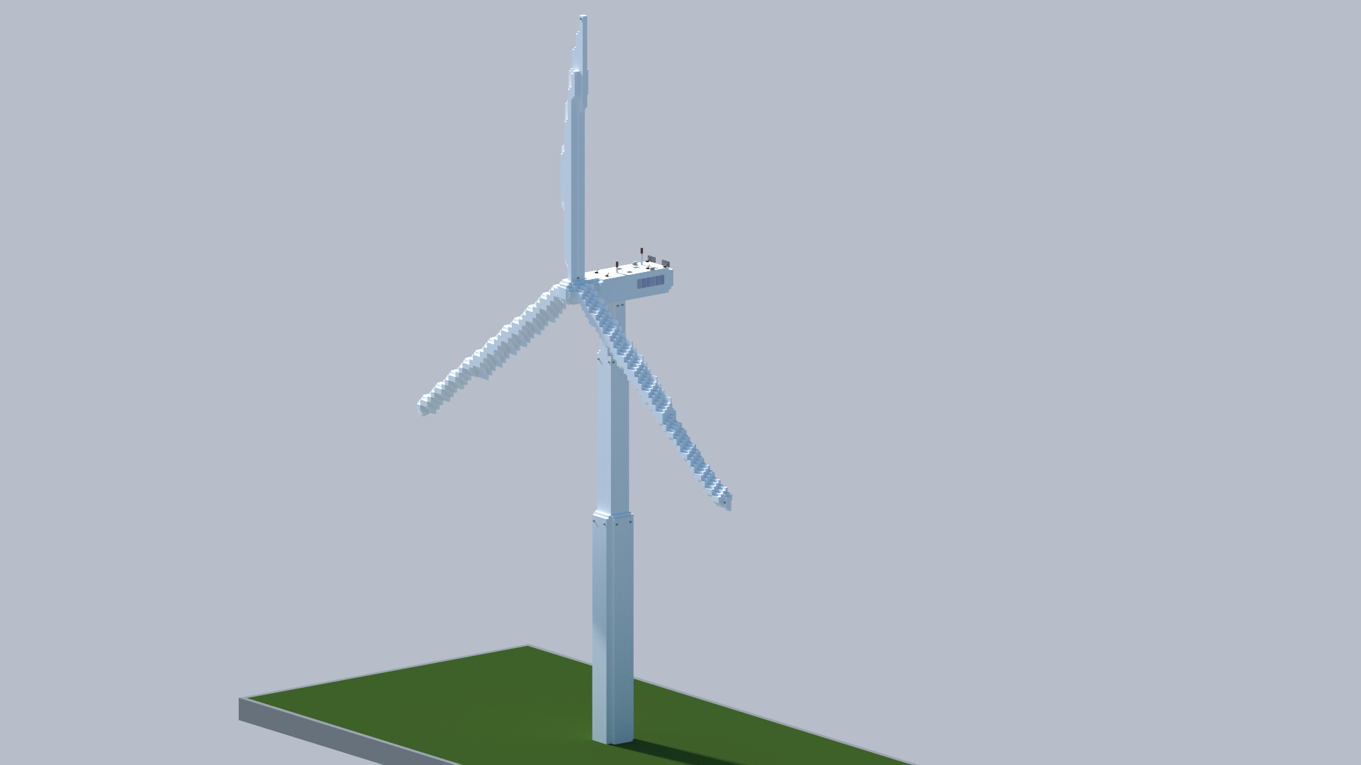 Vestas 4MW Wind turbine (1:1,15) Minecraft Map
