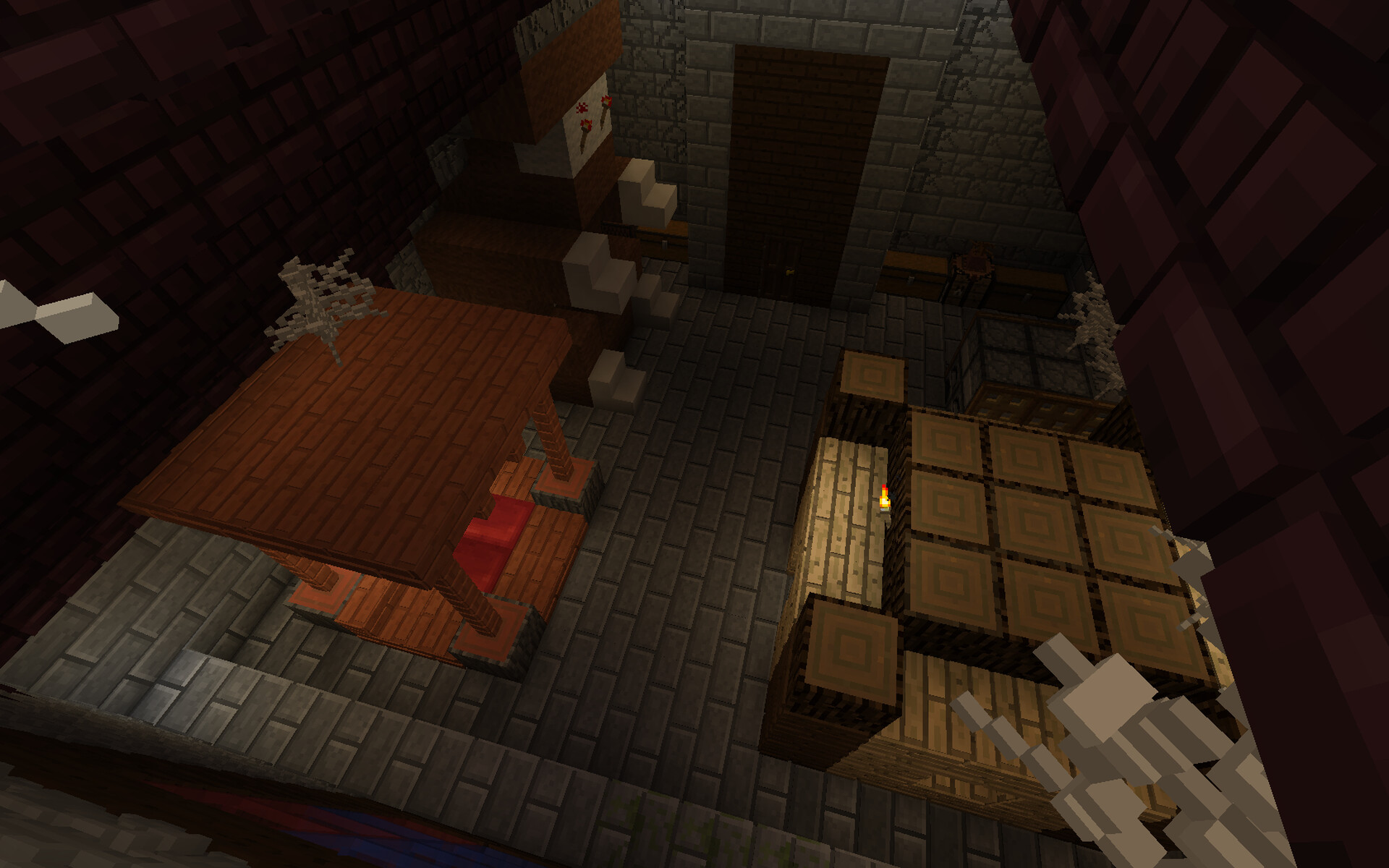 giant creepy horror house - schematic download Minecraft Map