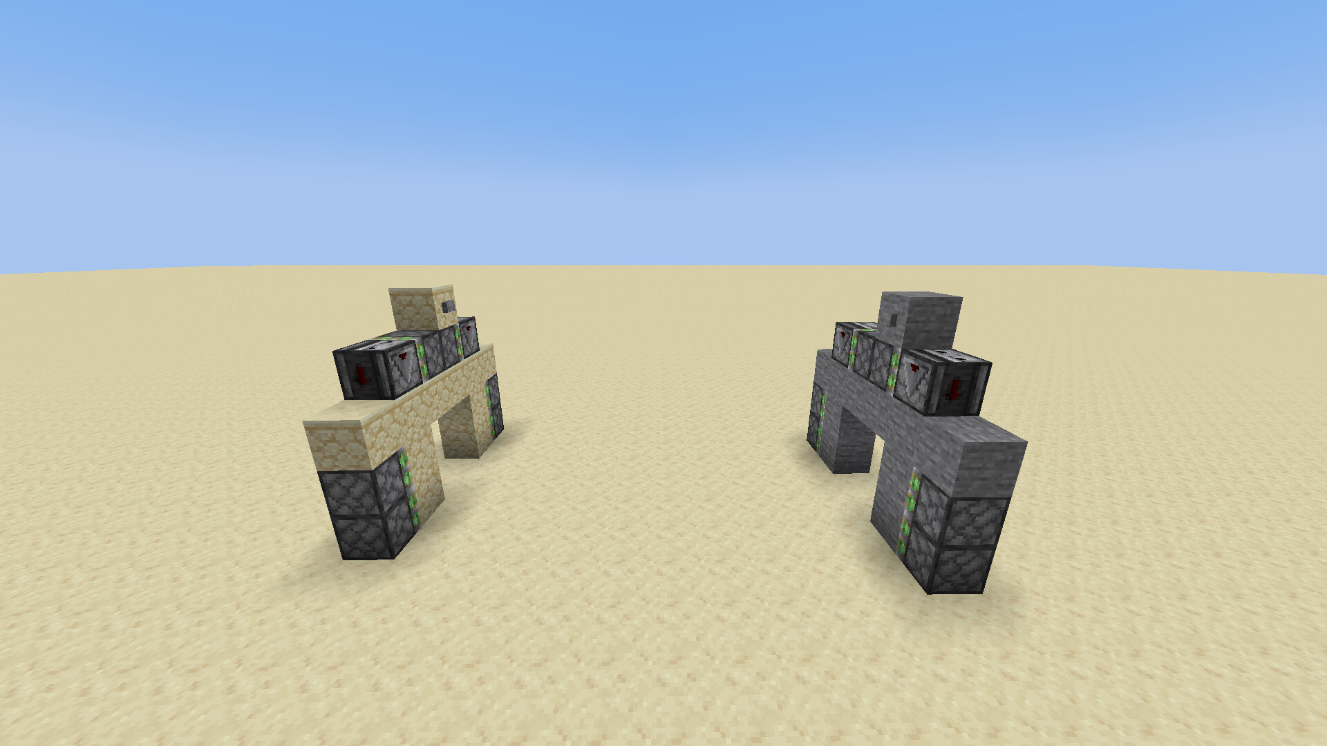 Super simple 2x2 piston door Minecraft Map