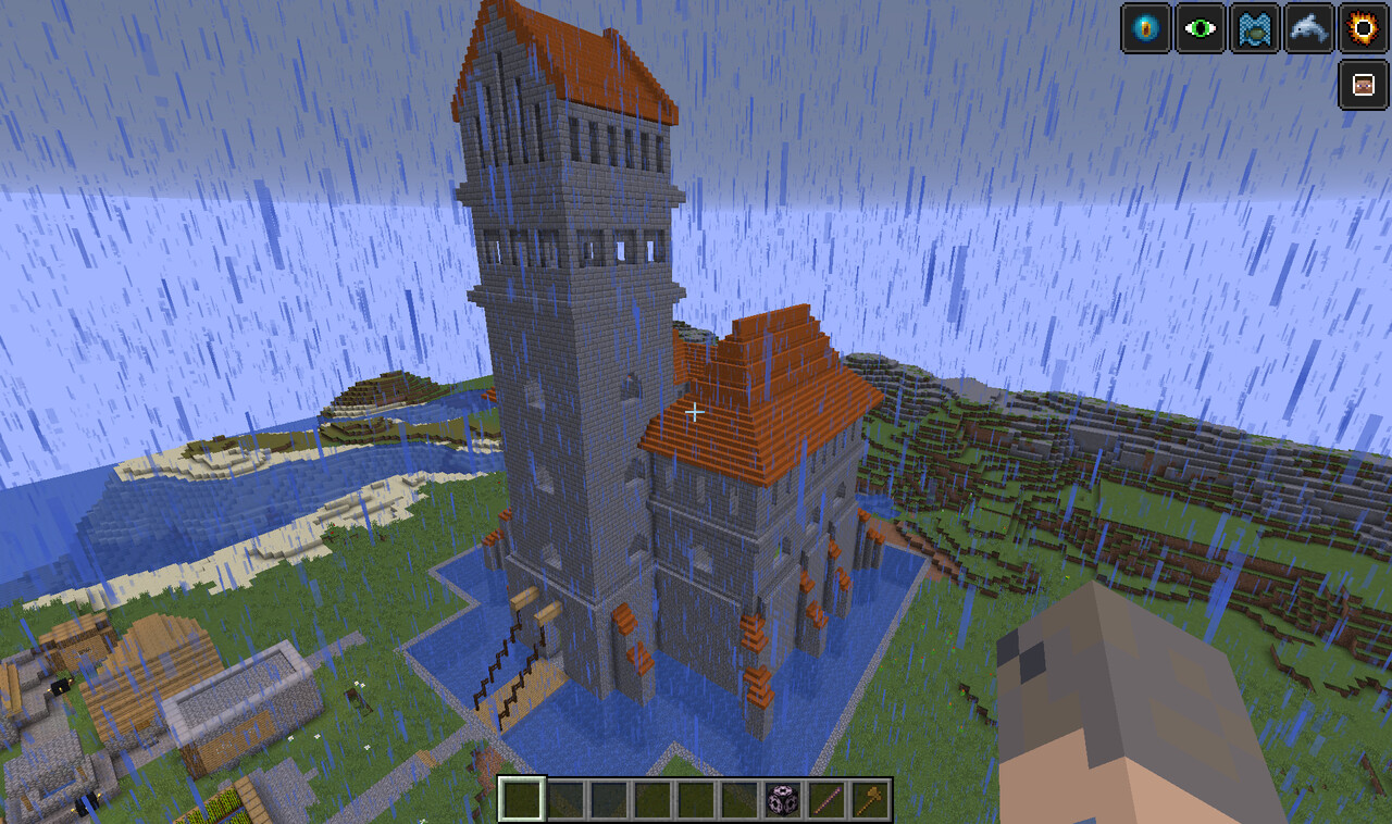 Age of Empires II - Lithuanian wonder "Trakai Island Castle" Minecraft Map