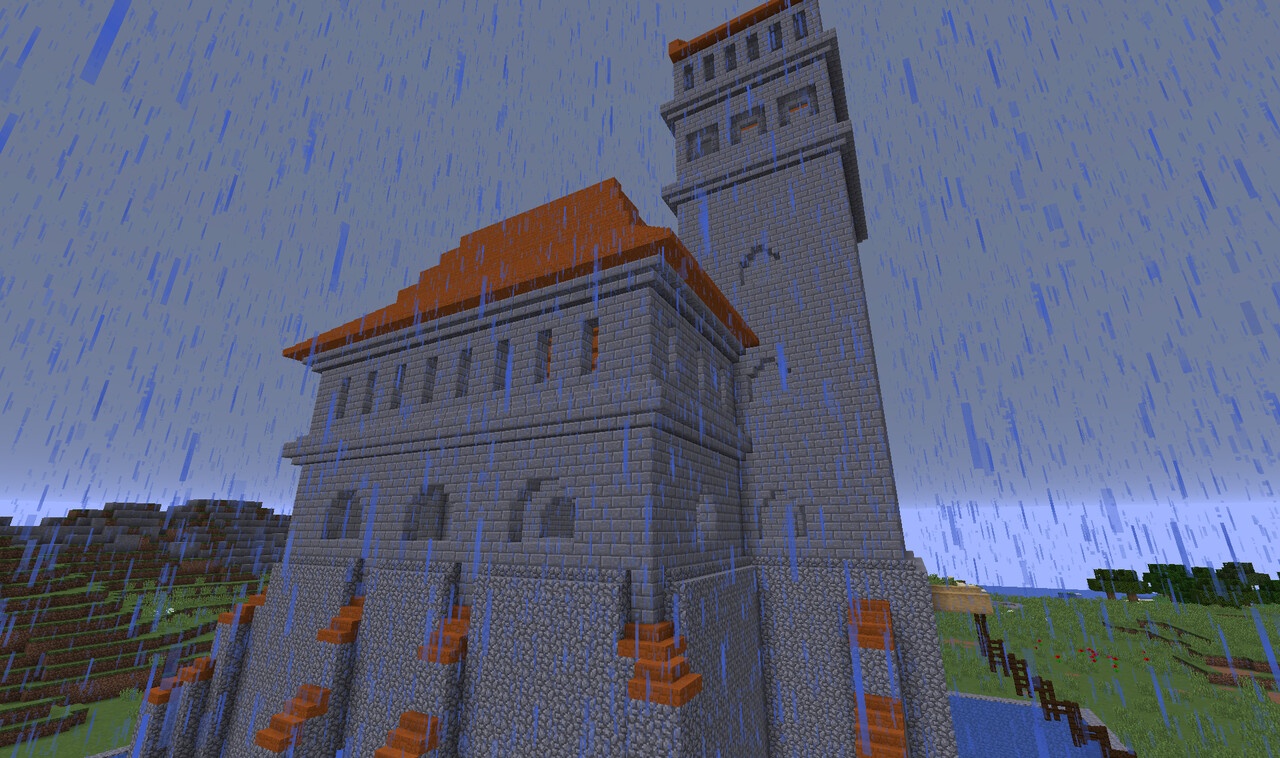 Age of Empires II - Lithuanian wonder "Trakai Island Castle" Minecraft Map