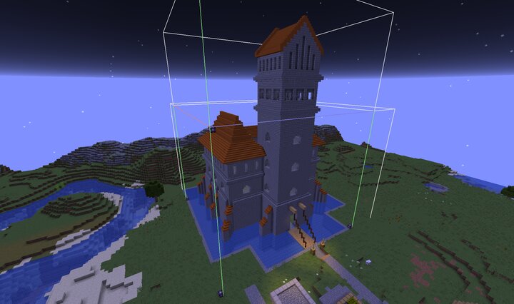 Age of Empires II - Lithuanian wonder "Trakai Island Castle" Minecraft Map