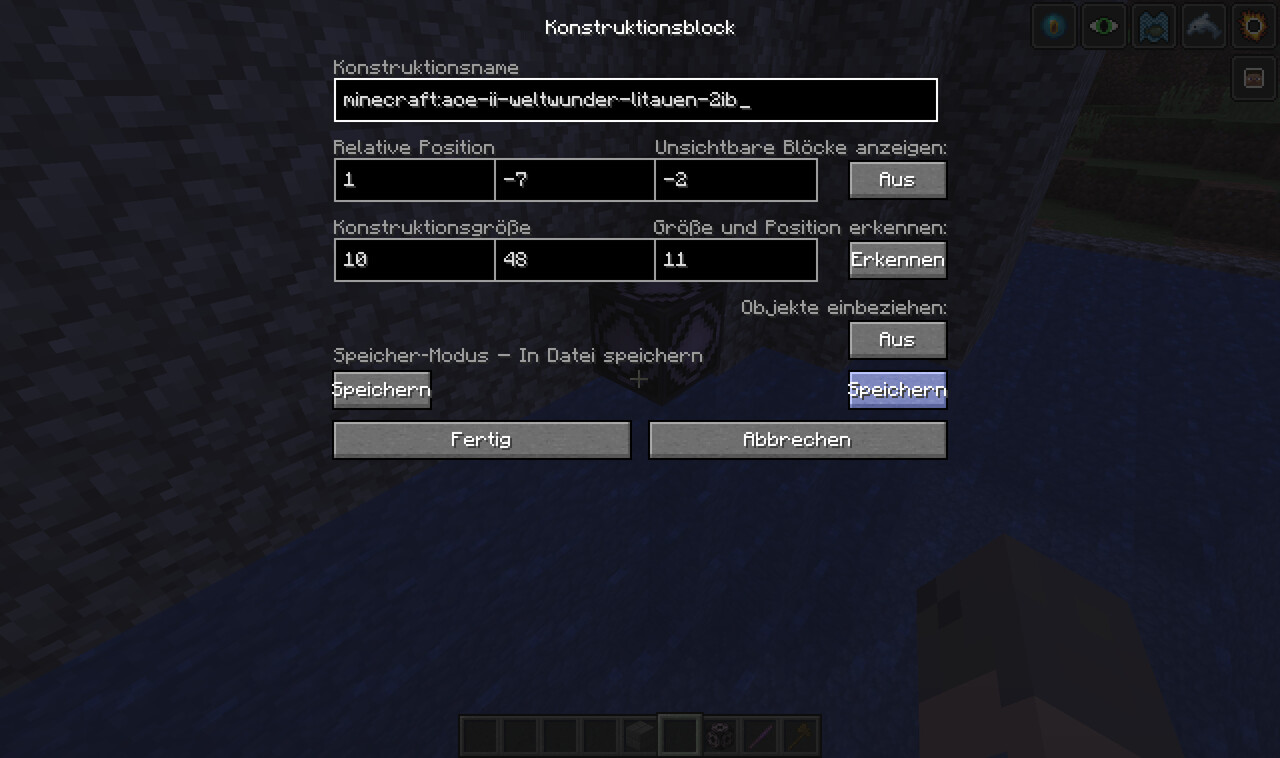 Age of Empires II - Lithuanian wonder "Trakai Island Castle" Minecraft Map