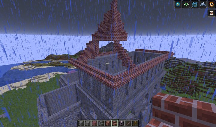 Age of Empires II - Lithuanian wonder "Trakai Island Castle" Minecraft Map