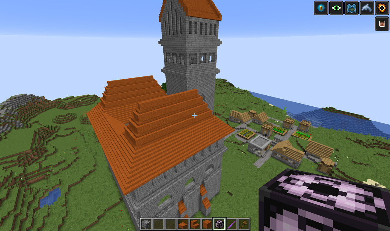 Age of Empires II - Lithuanian wonder "Trakai Island Castle" Minecraft Map