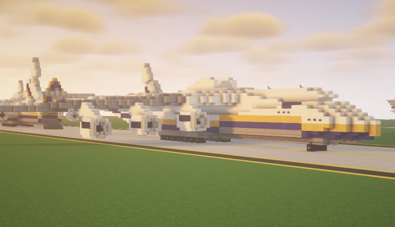 1:1 Antonov AN-225 Minecraft Map