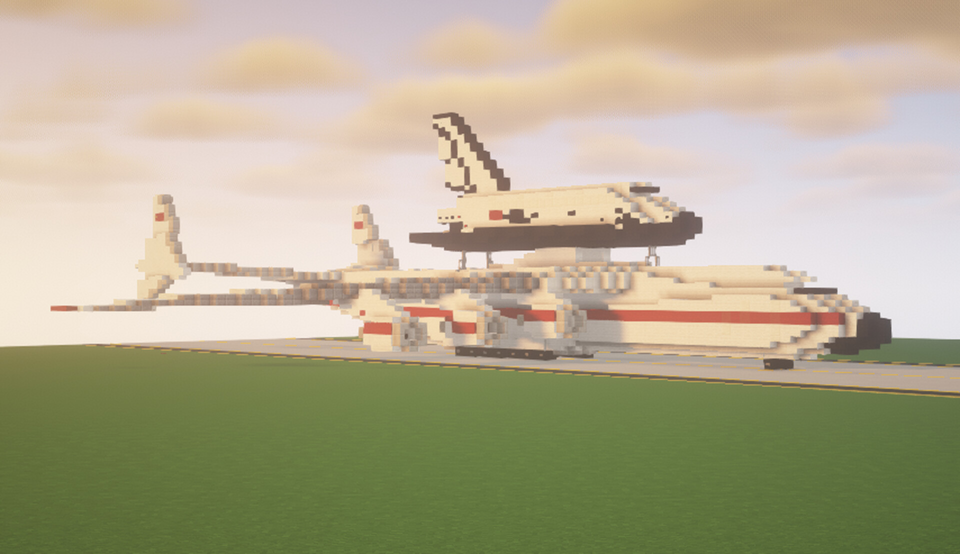 1:1 Antonov AN-225 Minecraft Map