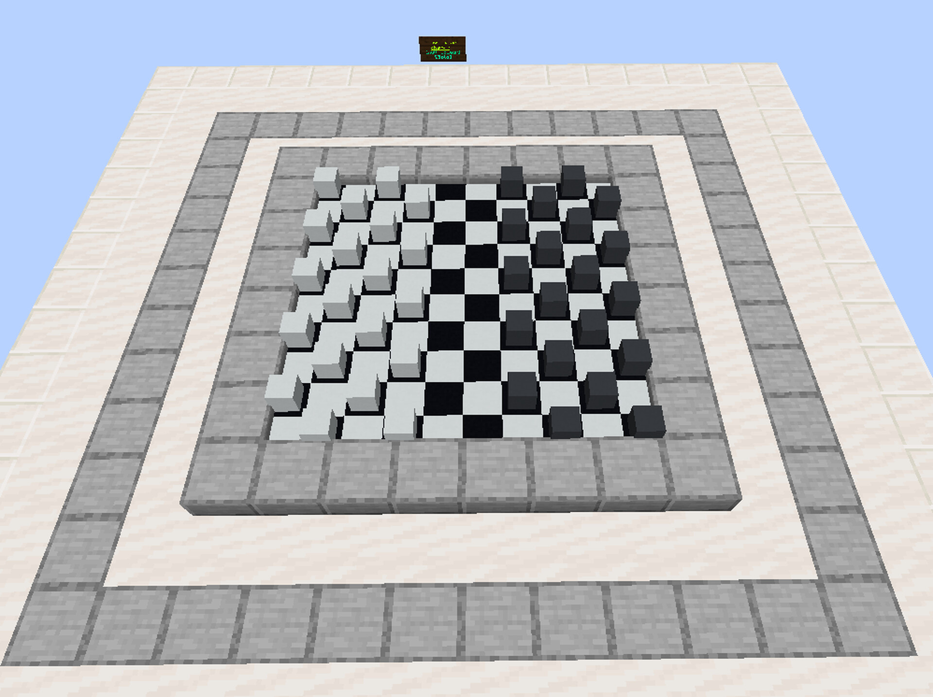 Checkers / Jeux de dames [1.16.X] Minecraft Map