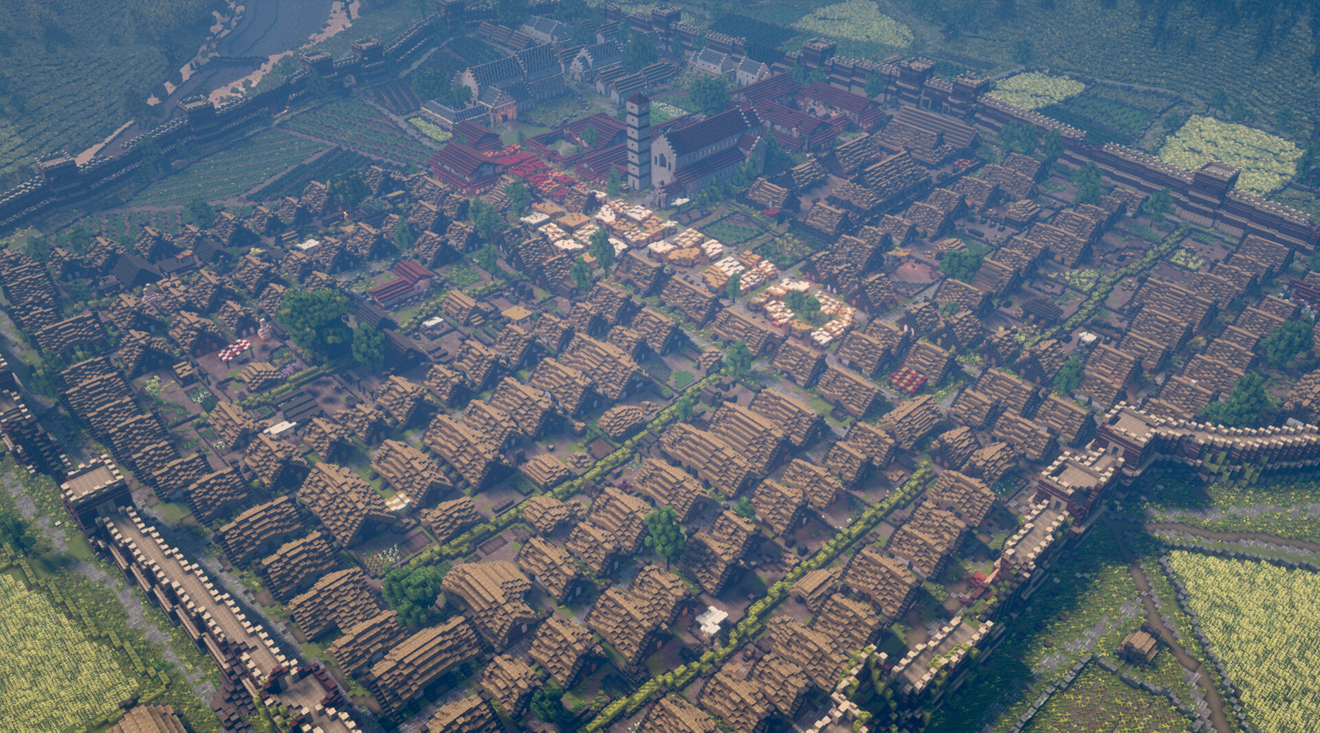 Anglo-Saxon Winchester [900 A.D] Minecraft Map