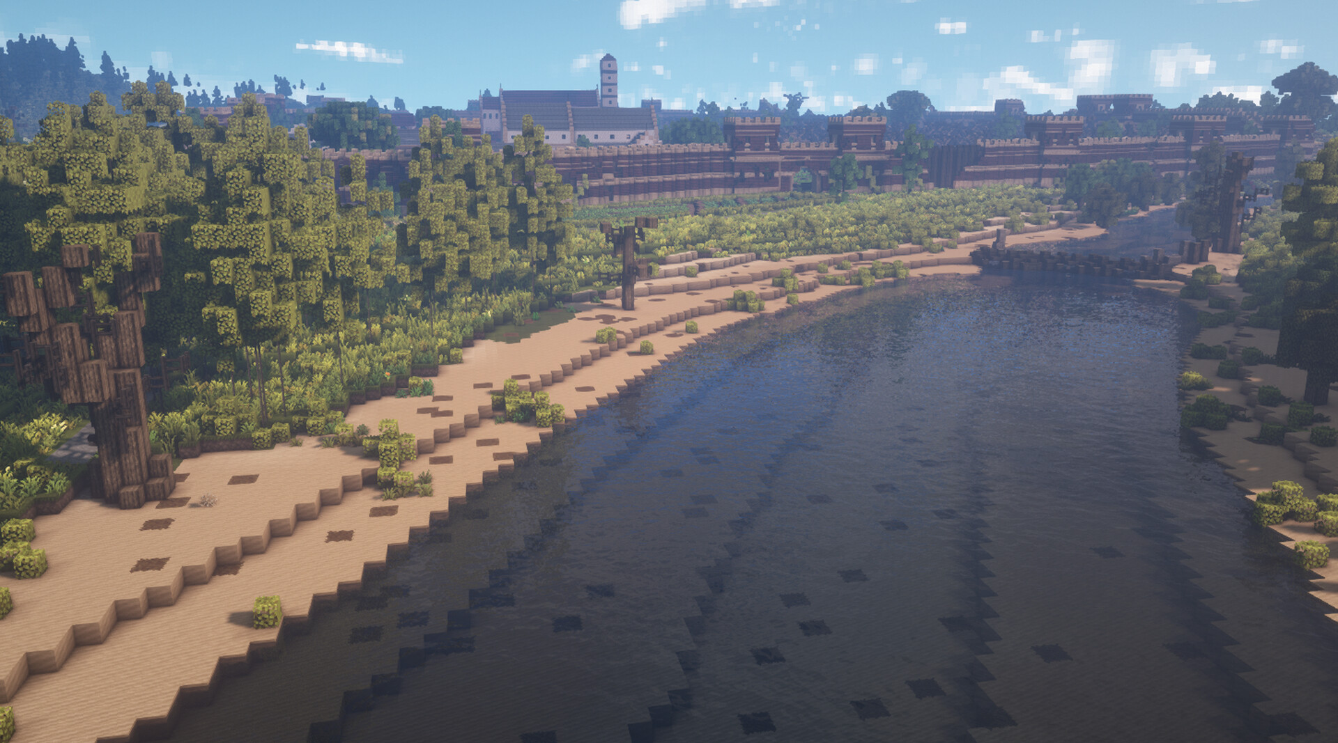 Anglo-Saxon Winchester [900 A.D] Minecraft Map