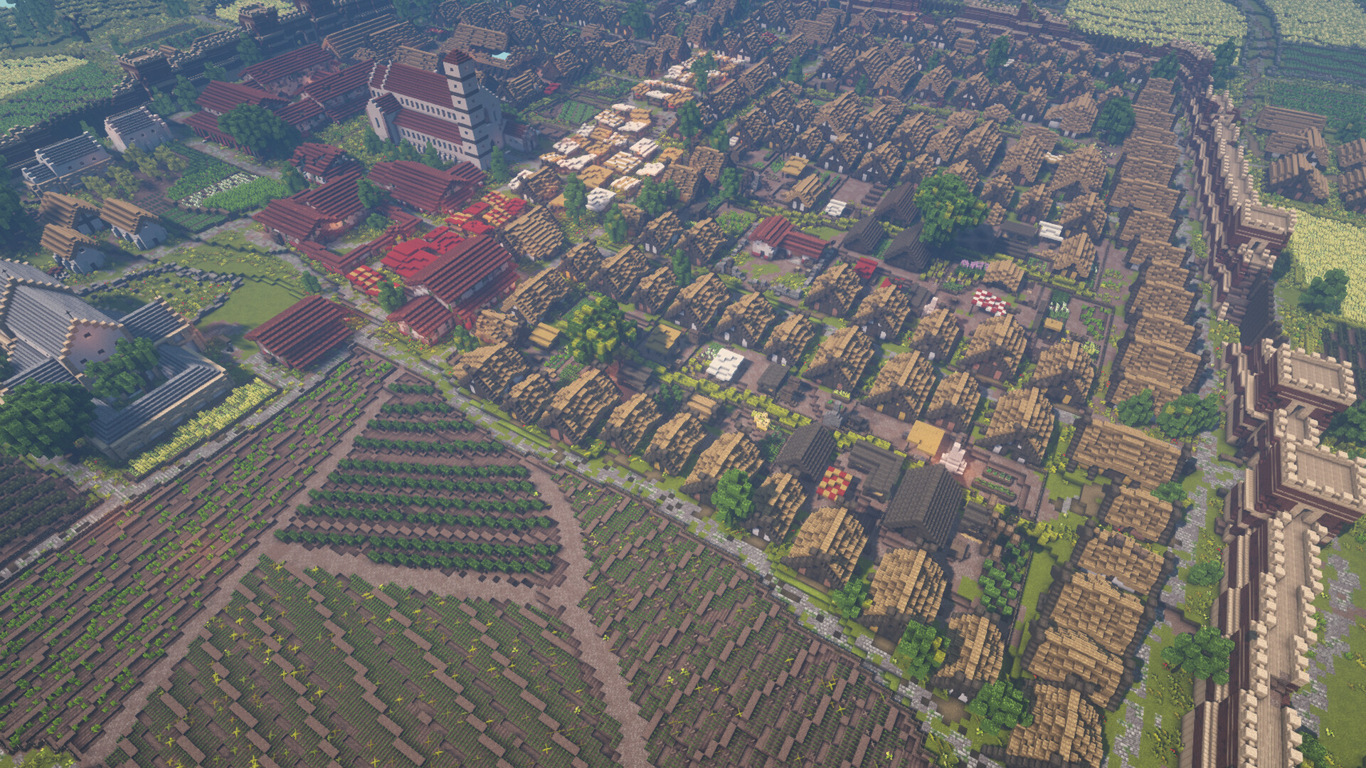 Anglo-Saxon Winchester [900 A.D] Minecraft Map