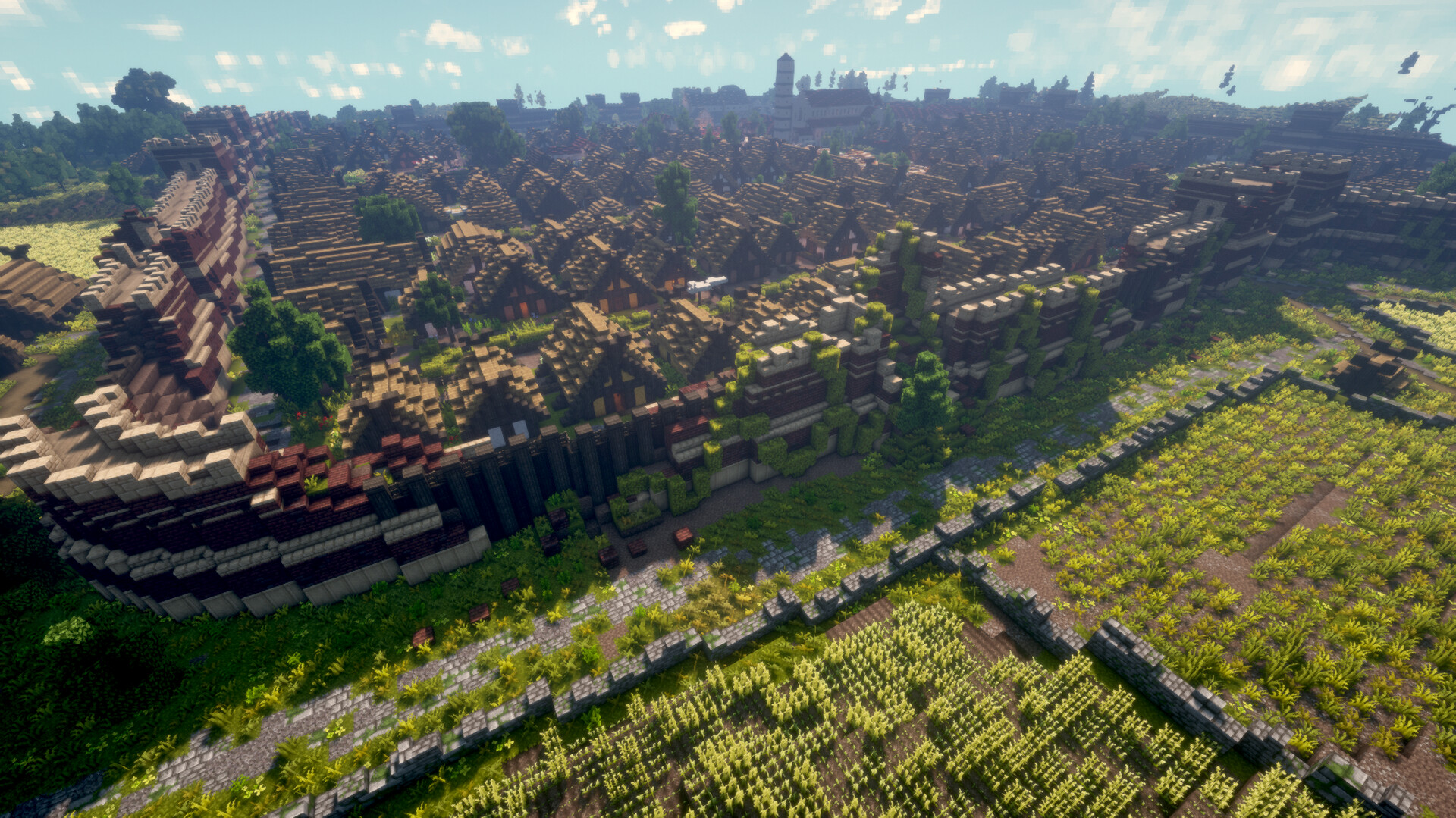 Anglo-Saxon Winchester [900 A.D] Minecraft Map
