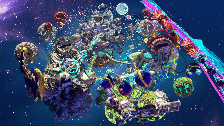 The Dream Space - pixelmon world Minecraft Map