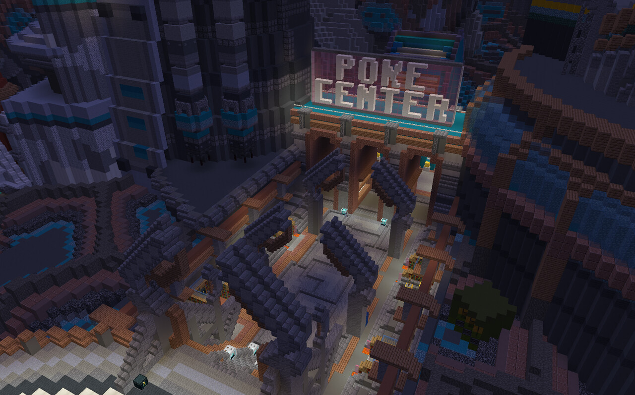 The Dream Space - pixelmon world Minecraft Map