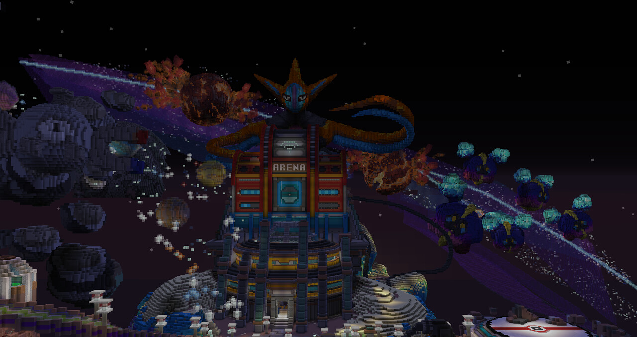 The Dream Space - pixelmon world Minecraft Map