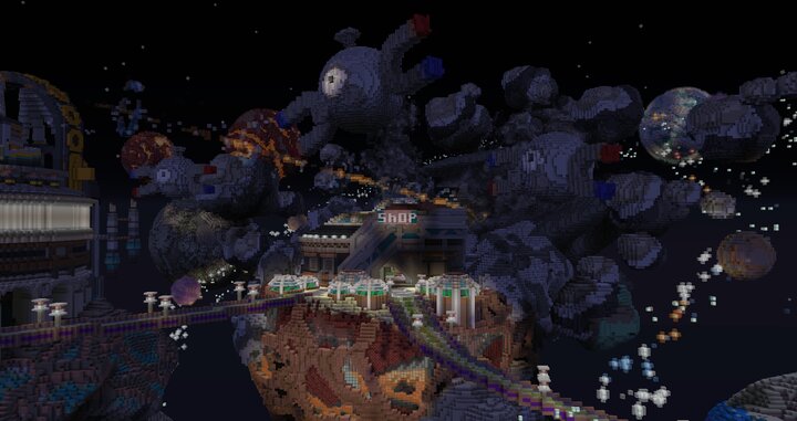 The Dream Space - pixelmon world Minecraft Map