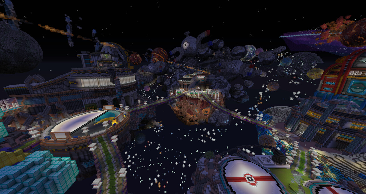 The Dream Space - pixelmon world Minecraft Map