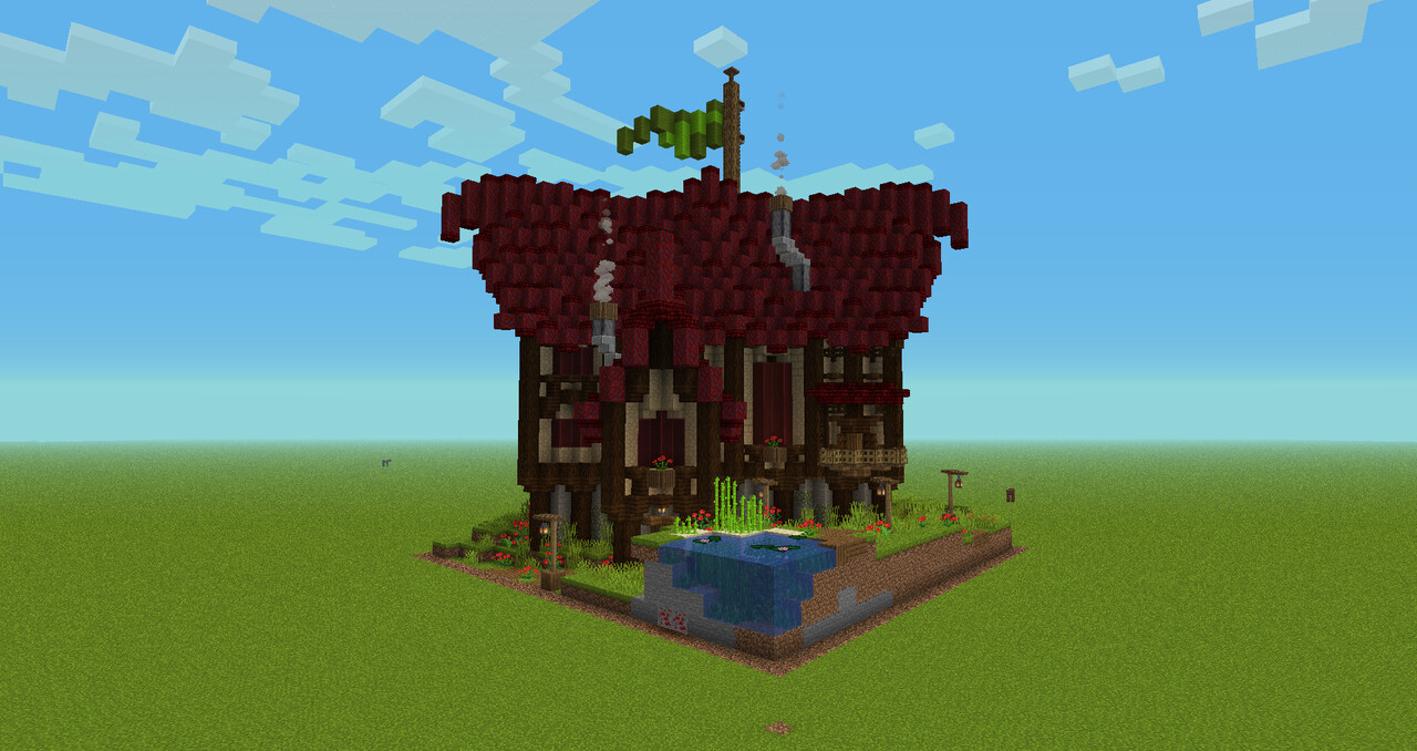 Fantasy House (Diagonal) Minecraft Map