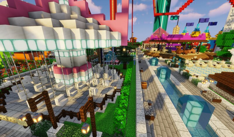 Amusement Park Hunt Minecraft Map