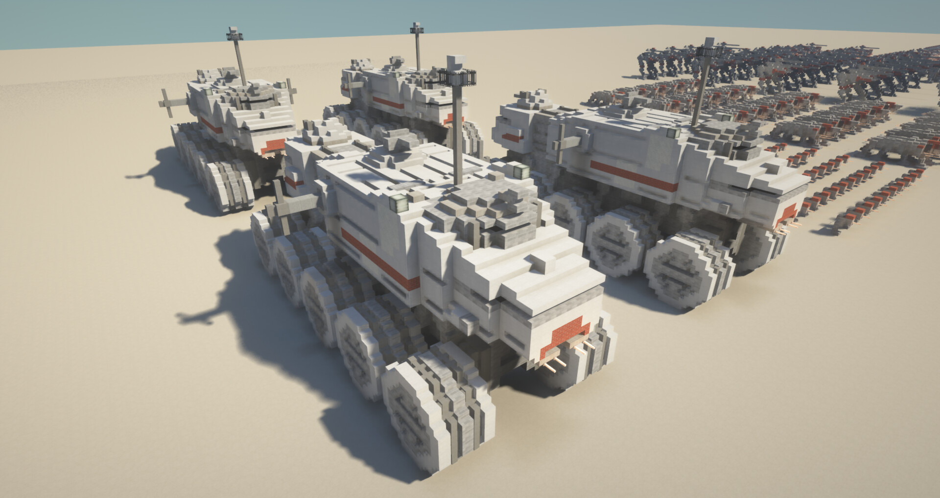Republic Vehicle Pack (1:1 scale) Minecraft Map