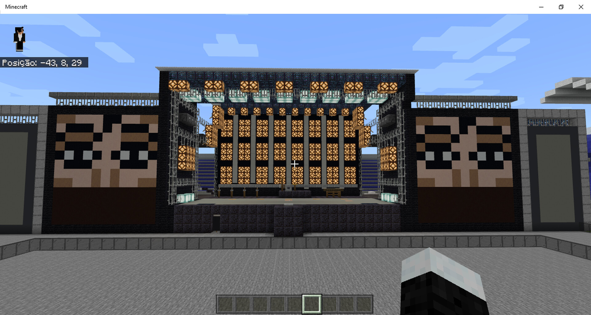 Michael Jackson Dangerous tour 1992-1993 Minecraft Map