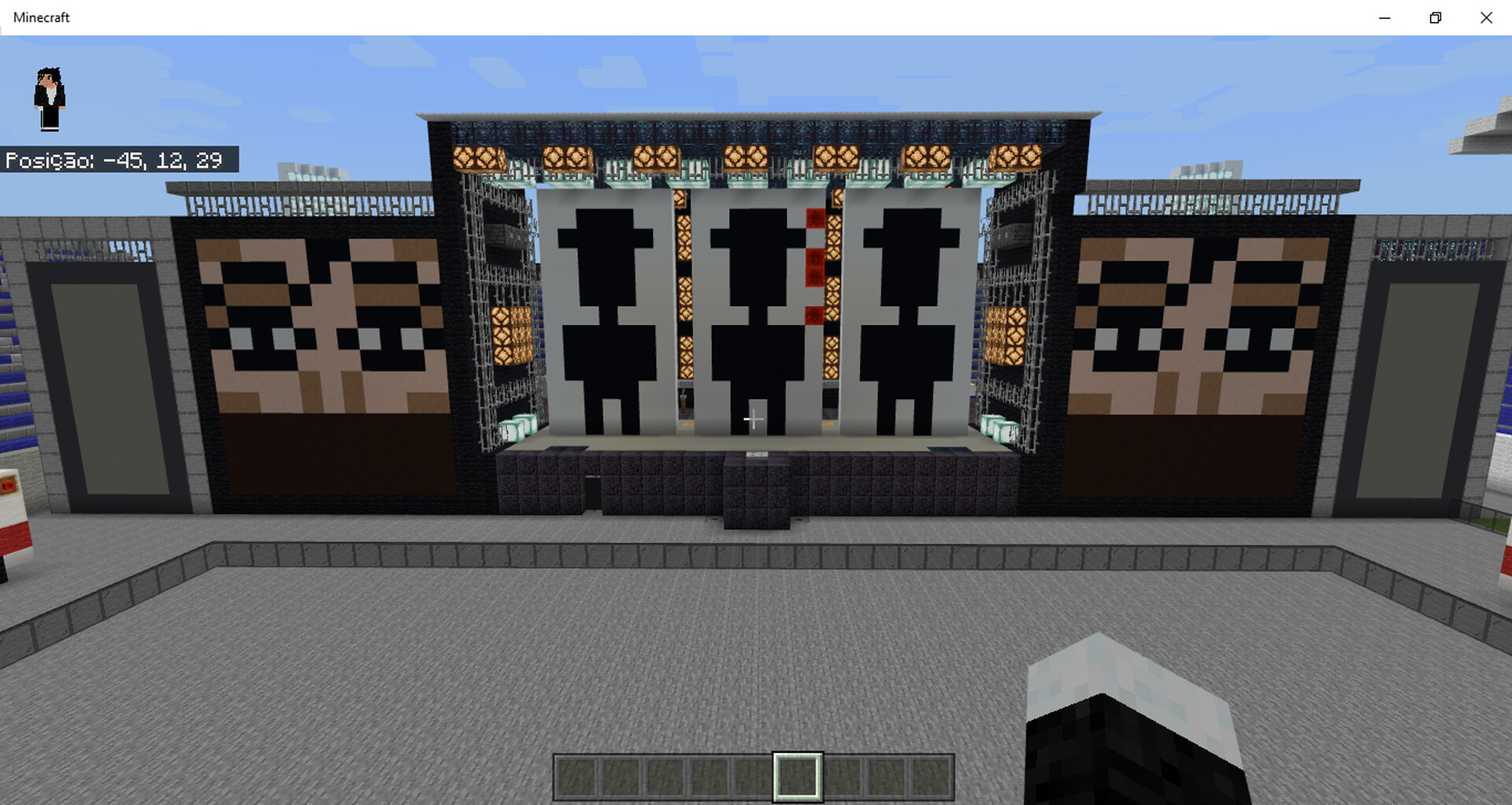 Michael Jackson Dangerous tour 1992-1993 Minecraft Map