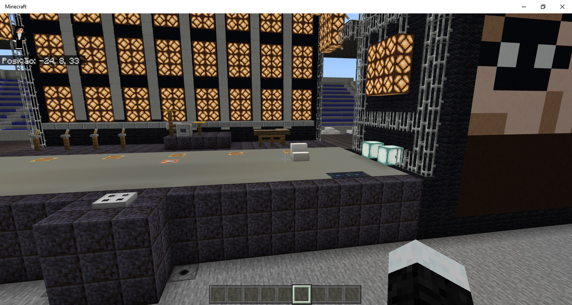 Michael Jackson Dangerous tour 1992-1993 Minecraft Map