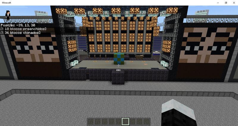 Michael Jackson Dangerous tour 1992-1993 Minecraft Map