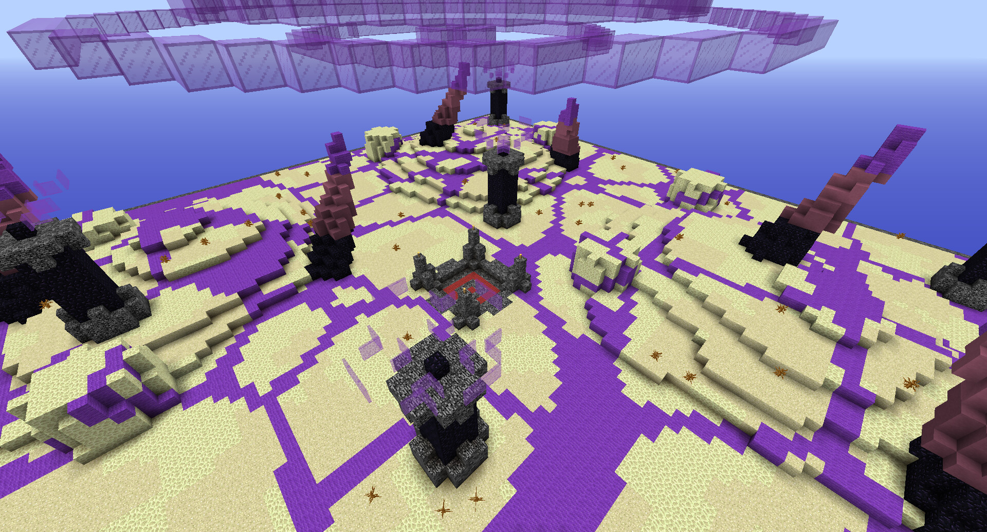Purple End KOTH [100x100] Minecraft Map