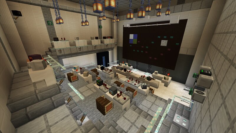 Rocket Launch STEM Awareness and Astronaut Training Facility Minecraft Map